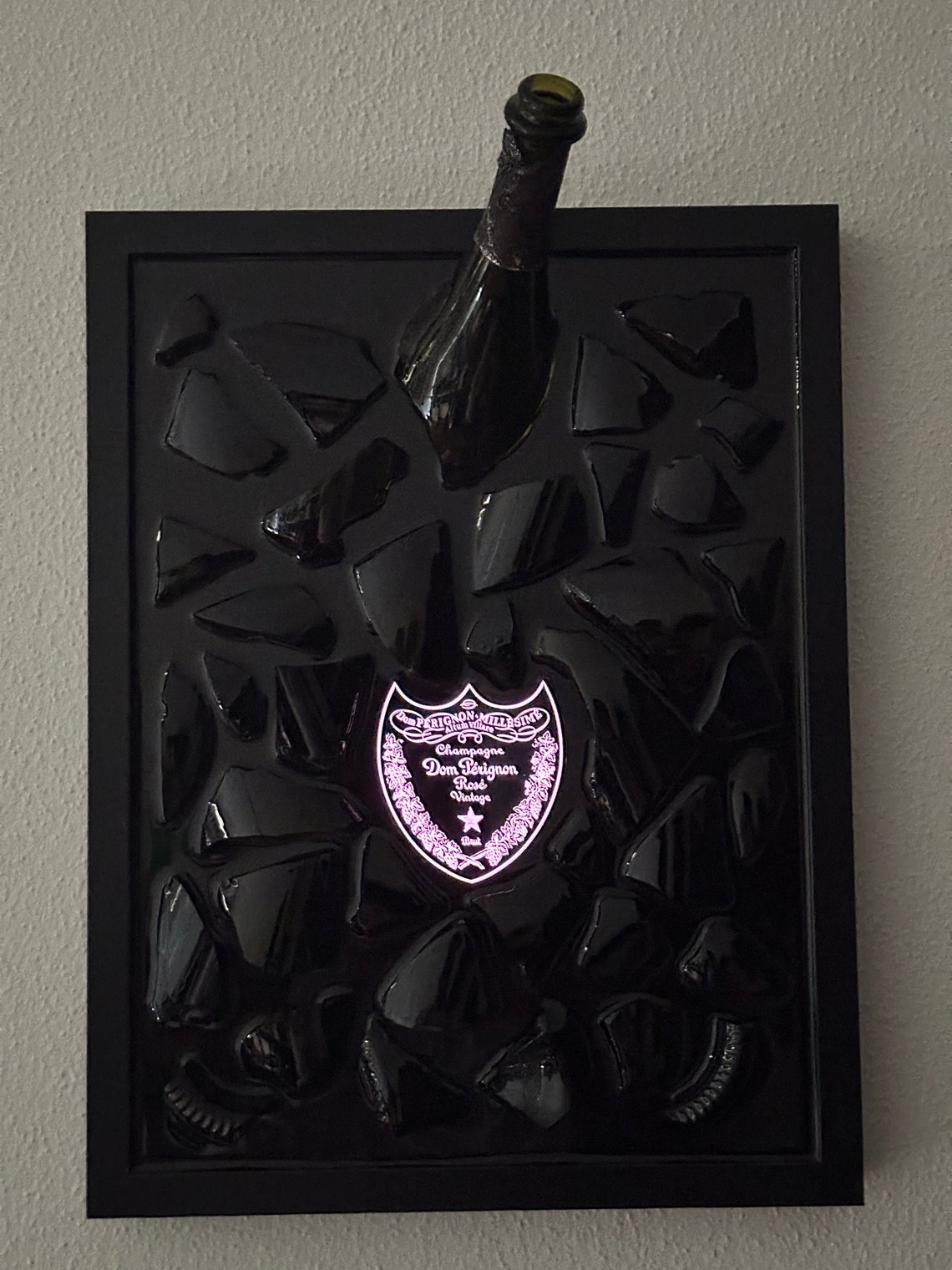 Dom Pérignon Vintage Luminous Rosé Champagne Picture LED - Etsy