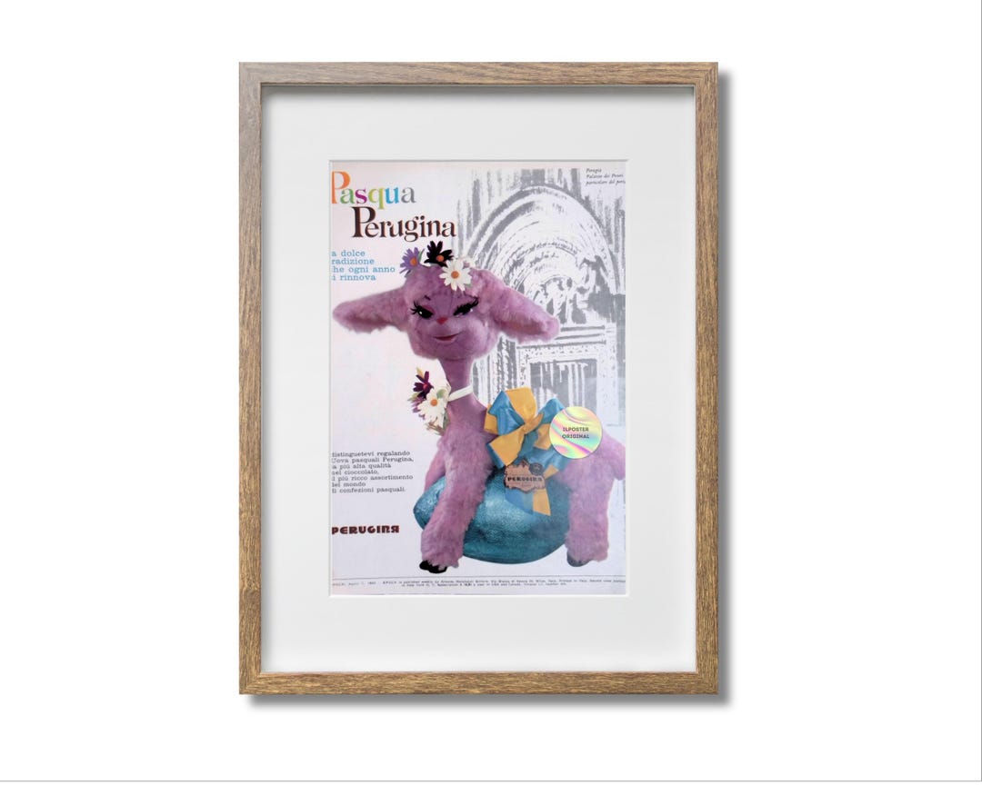PERUGINA Original Magazine Clipping 1965 Italian Food Ad 1960s 33x24 Cm ...