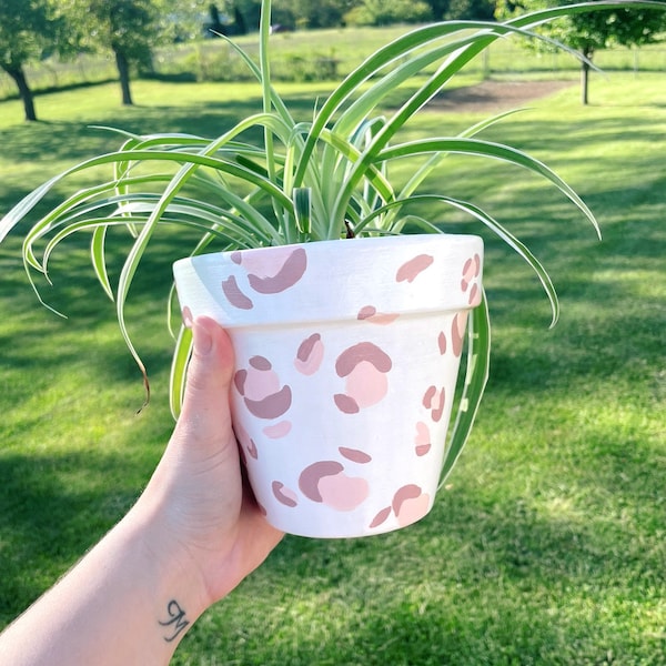 Cheetah Planter - Etsy