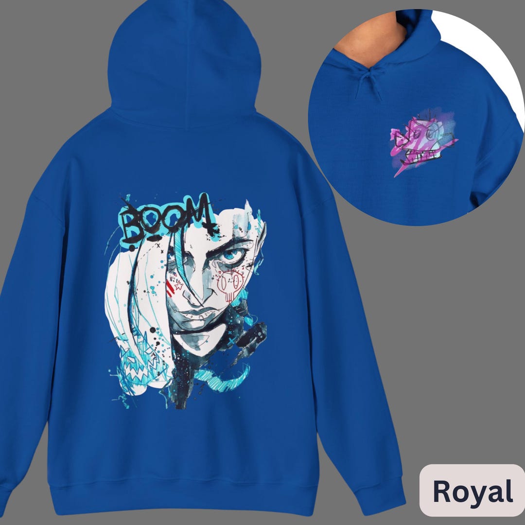 Jinx T-shirt, Japan Style, You Got Jinxed Tee, Anime Graphic Tees ...