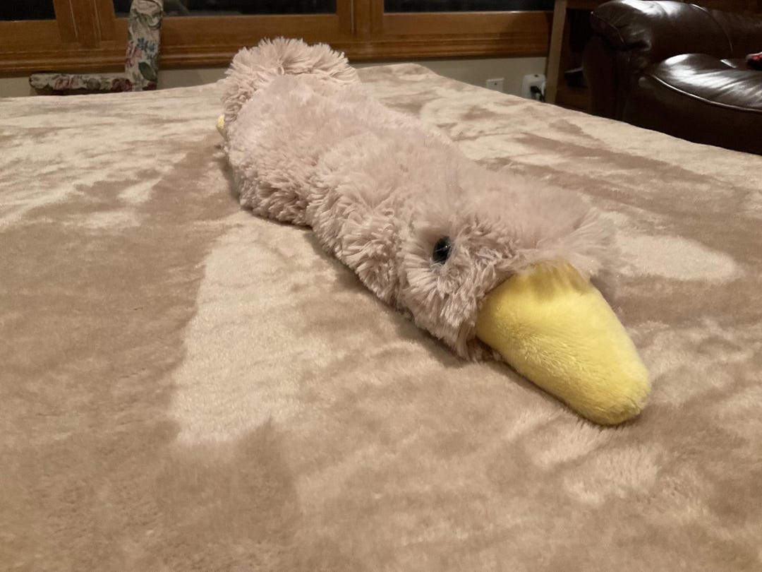 Cute Very Soft Weighted Duck That Can Be Microwaved - Etsy