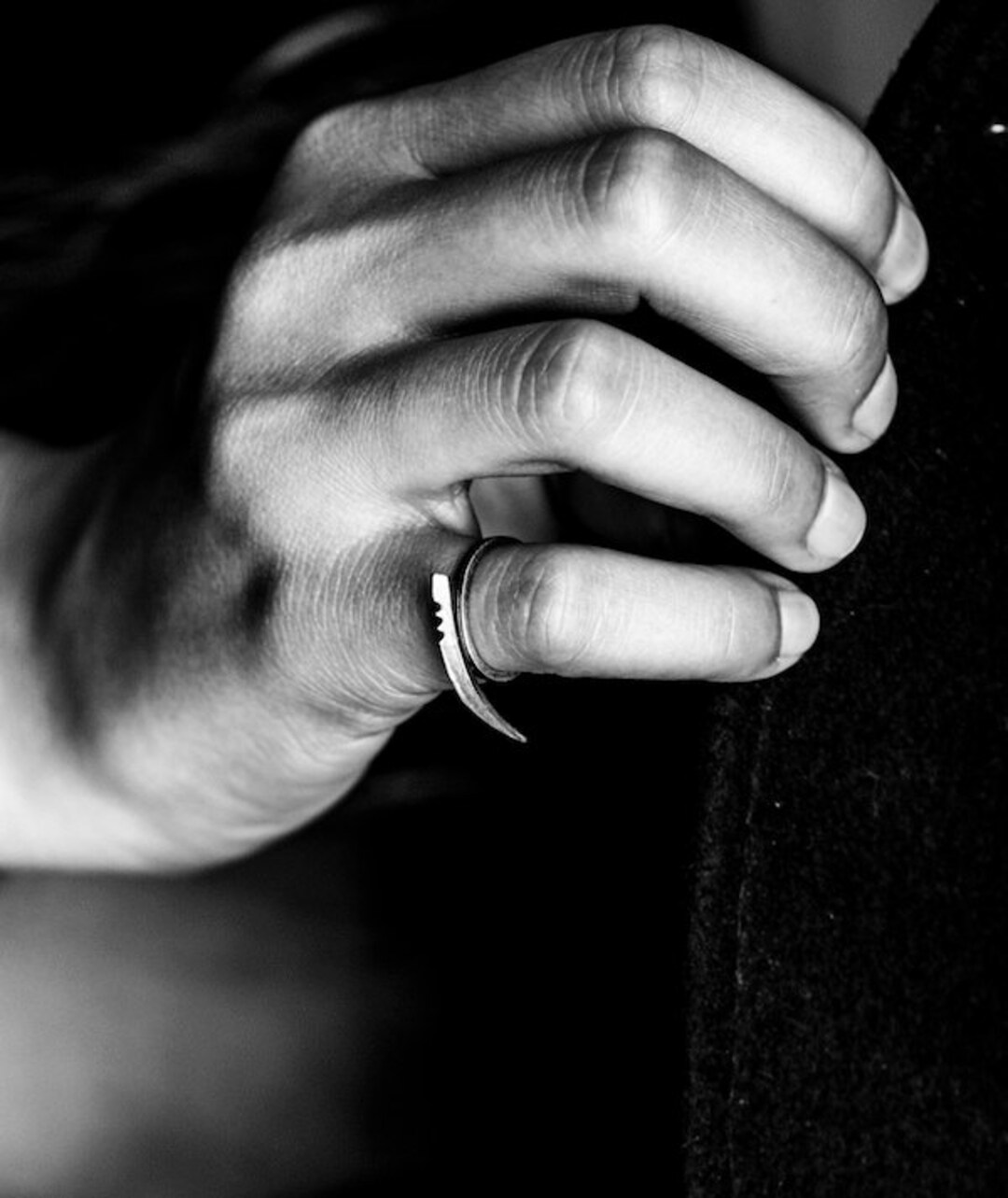 EME: Scythe Ring Sterling Silver Joanna Szkiela X Ovate - Etsy