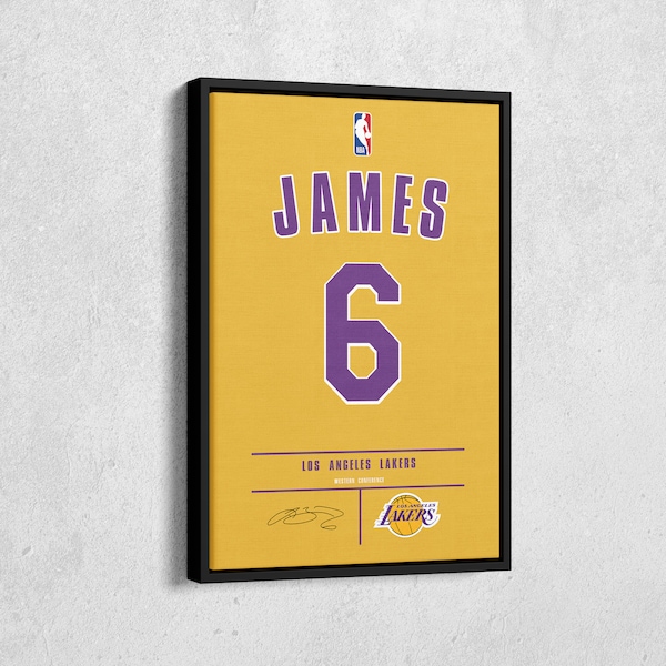 Lebron James Painting Los Angeles Lakers Nba Hand Made Poster - Etsy