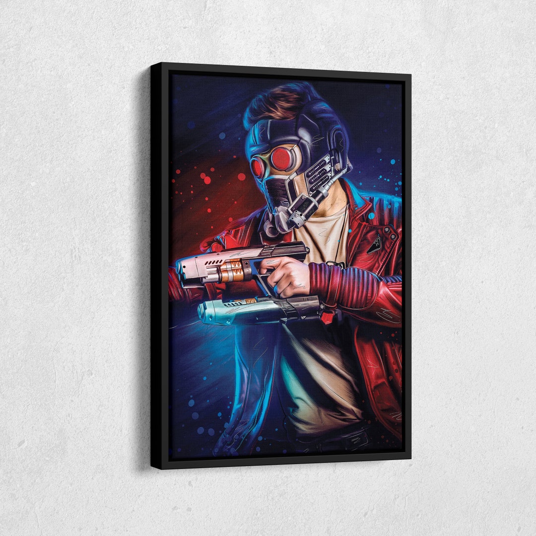 Star-Lord-Poster, Gemälde, Marvel-Comics, Wandkunst, Heimdekoration ...
