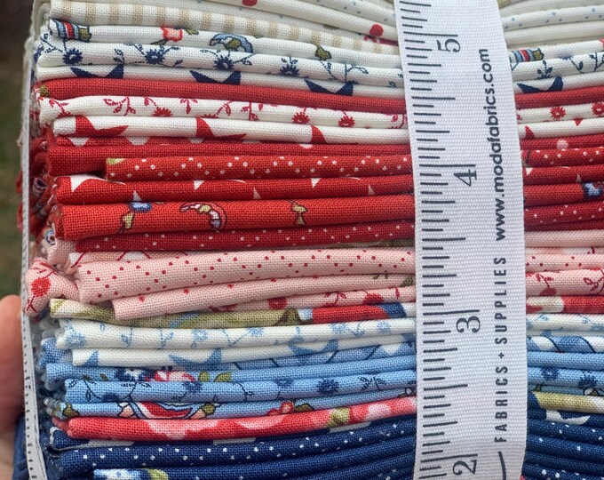 Belle Isle by Minick and Simpson for Moda Fabrics Fat Eighth Bundle ...