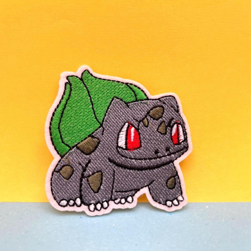 Iron on Bulbasaur Patch - Etsy