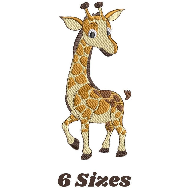 Giraffe Applique - Etsy