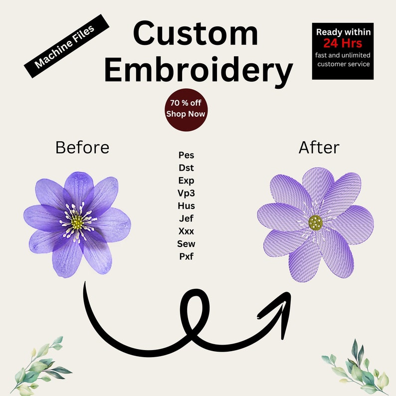 Custom Embroidery Designs Machine Embroidery Image/logo Embroidery ...