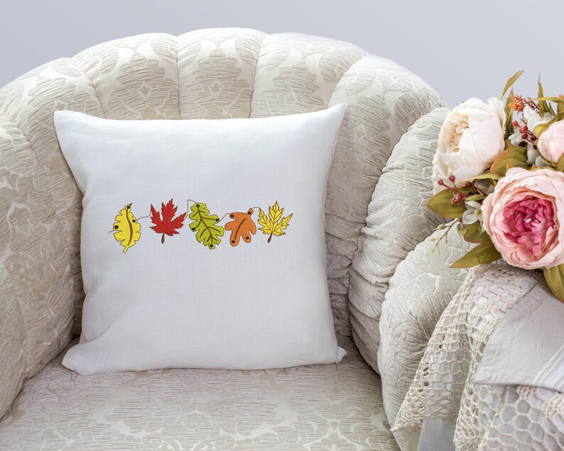 12 Autumn Embroidery Designs Fall Bundle Machine Embroidery Instant ...