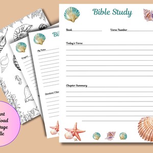 Bible Study Worksheet,bible Worksheet,bible Chapter Summary,bible ...