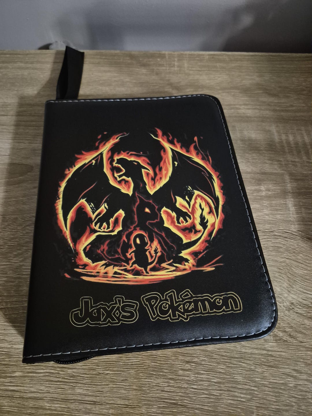 Personalised Charizard Pokémon Card Holder – 400 Slot Binder | Custom ...