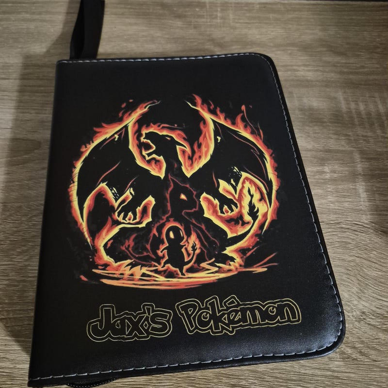 Card Binder Charizard - Etsy UK