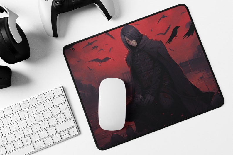 Vampire Desk Pad, Blood Desk Pad, Gothic Raven Desk Mat, Dracula Desk ...