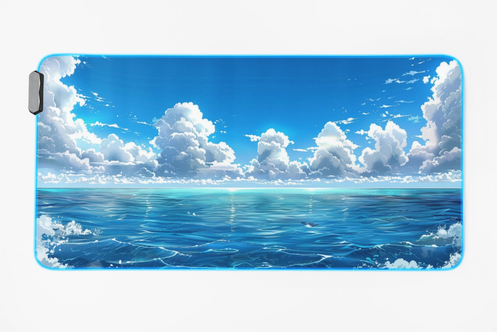 Anime Water Desk Mat, Landscape Mousepad, Lofi Mousepad, Anime ...