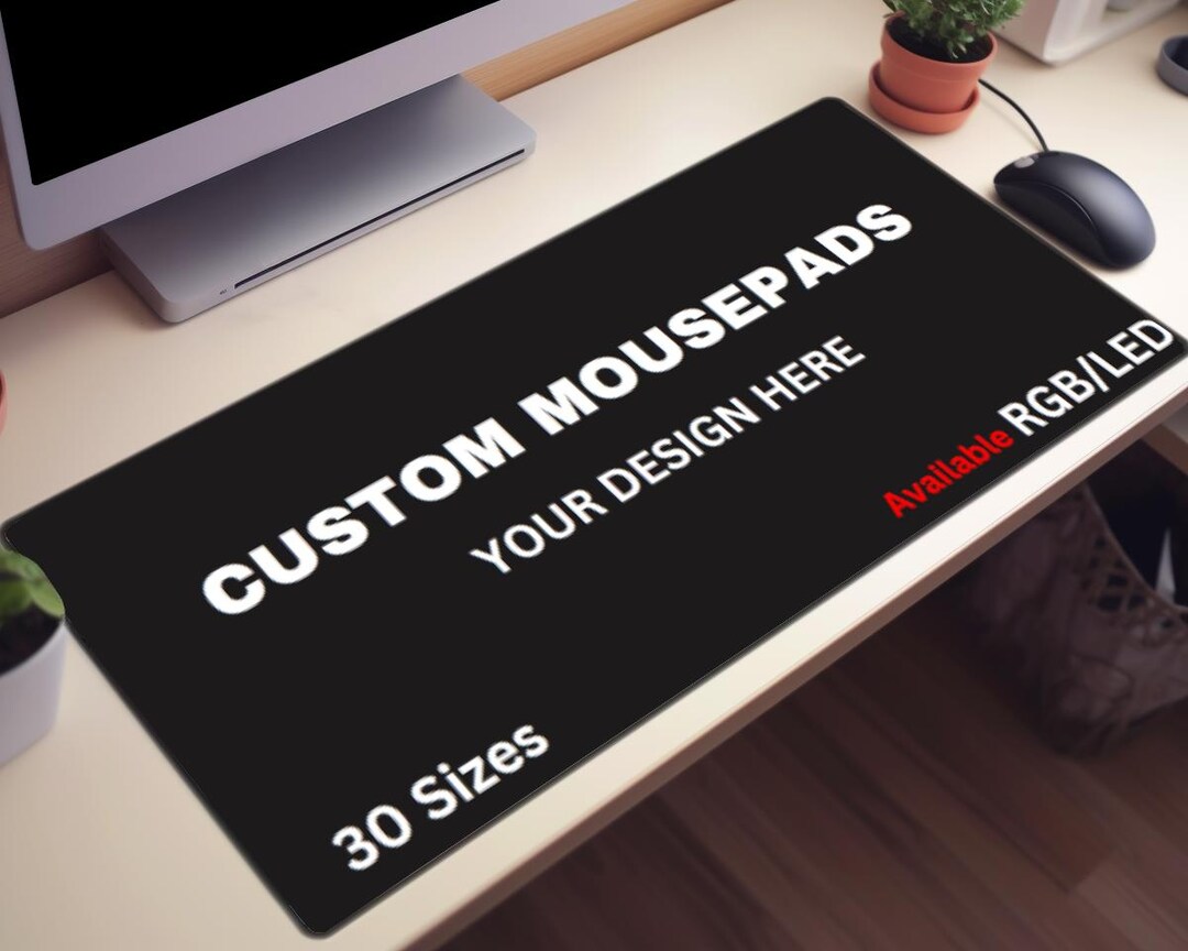 Custom Large Desk Mat, Custom Lofi Desk Mat, Custom Desk Pad, Custom ...