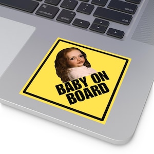 Renesmee Cullen Baby on Board Sticker for Car, Funny Twilight Lover ...