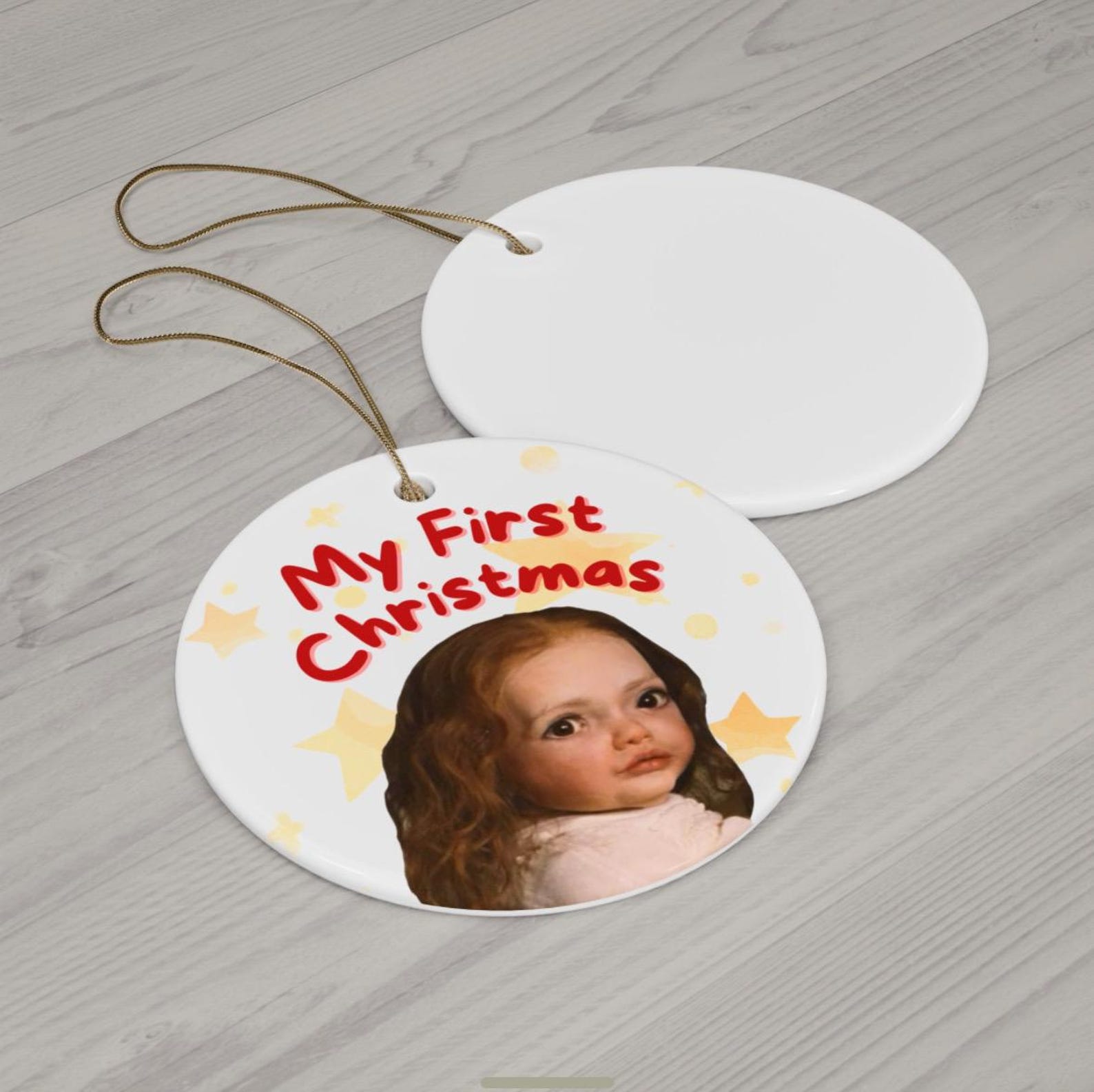 Renesmee Cullen Babys First Christmas Ornament, Funny Twilight Gift for ...