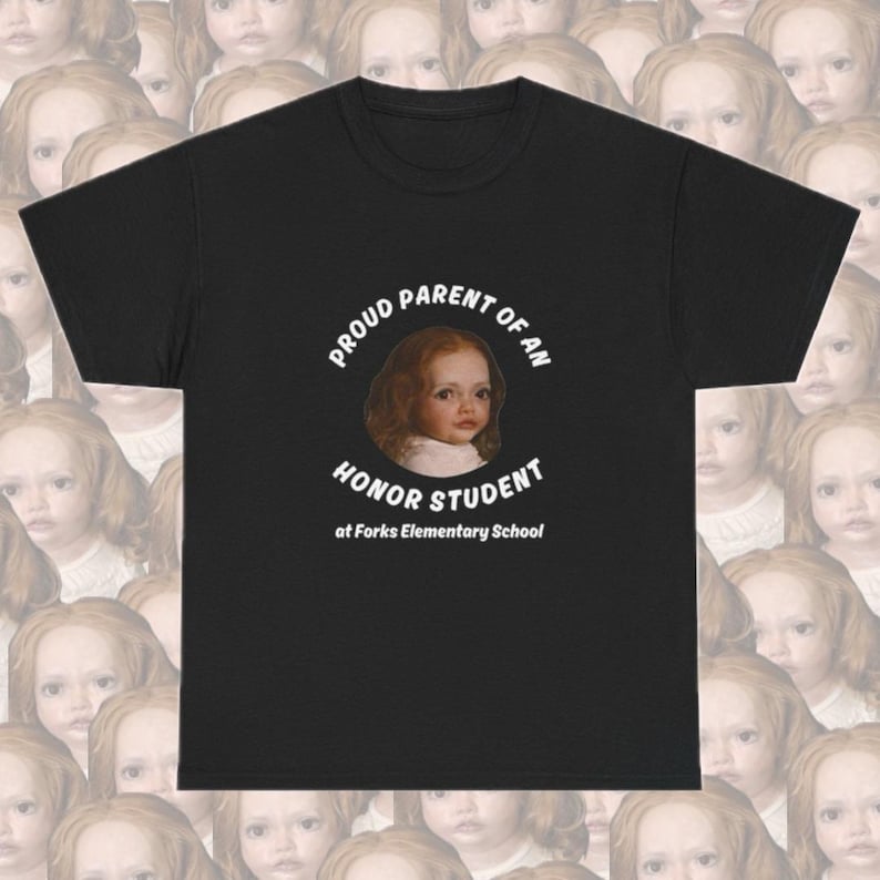 Renesmee Cullen Honor Roll Student T-shirt for Funny Twilight Fans ...