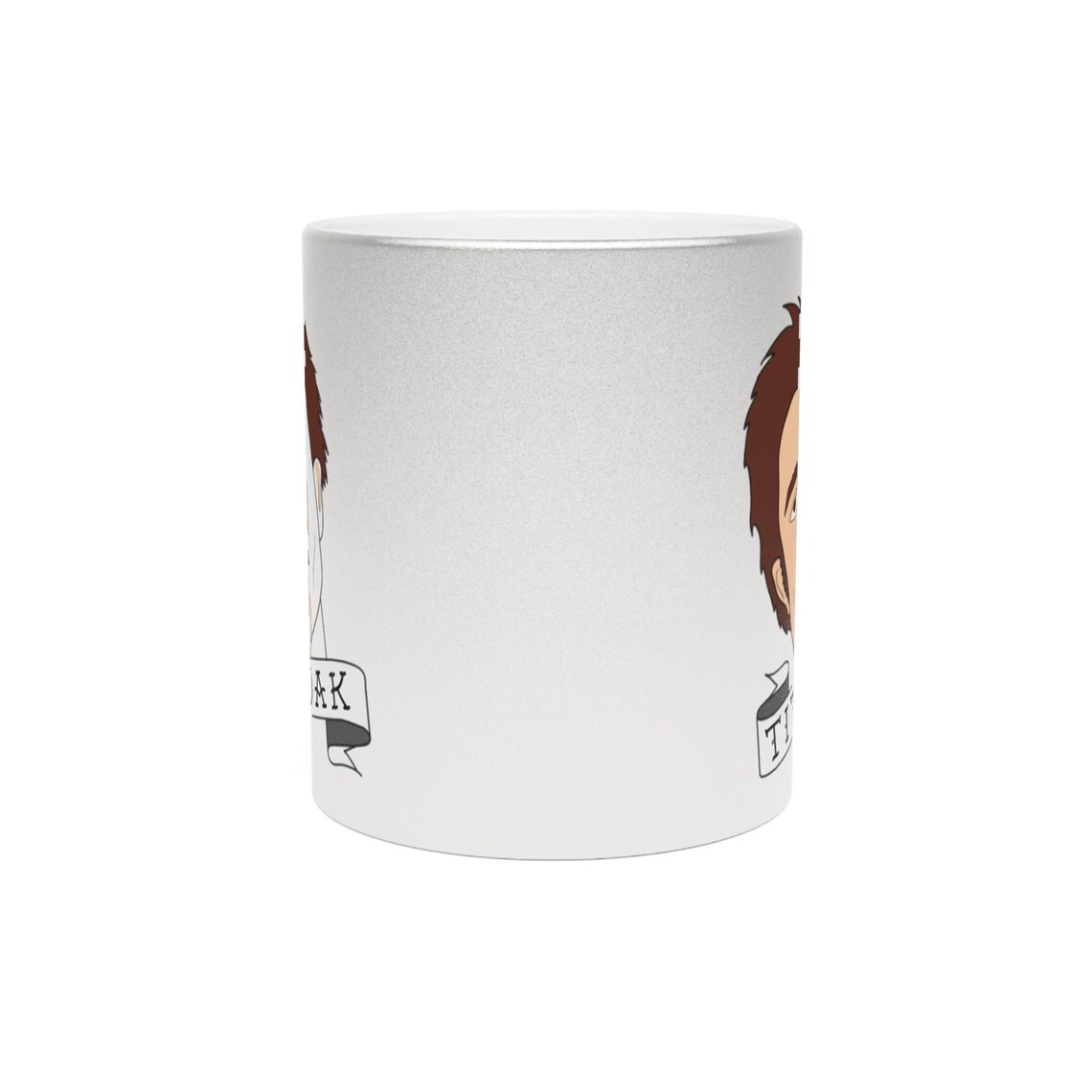 Funny Twilight Edward Cullen Mug, This is the Skin of a Killer, Titsoak ...
