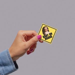 Renesmee Cullen Baby on Board Sticker for Car, Funny Twilight Lover ...