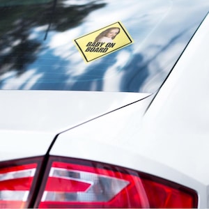 Renesmee Cullen Baby on Board Sticker for Car, Funny Twilight Lover ...