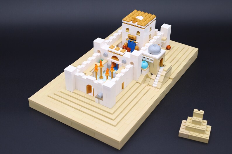 The Bais Hamikdash by Aleph Brick™ Jewish Toys Kosher Toys Judaica ...