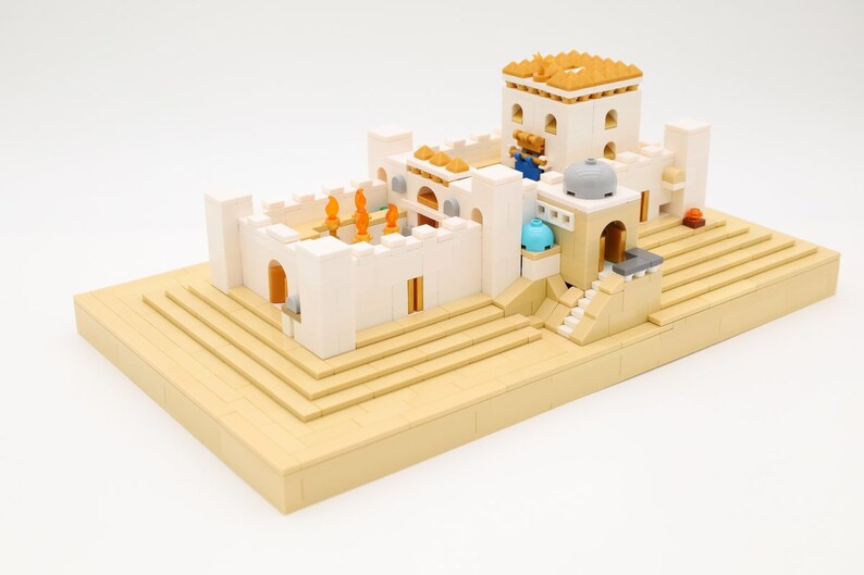 The Bais Hamikdash by Aleph Brick™ Jewish Toys Kosher Toys Judaica ...