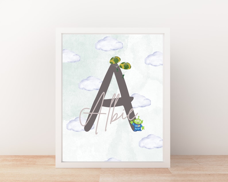 Personalized Toy Story Digital Prints - Set of Three - Custom Toy Story ...