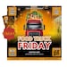 Food Truck Flyer | Editable Template for Restaurant Events | Social ...