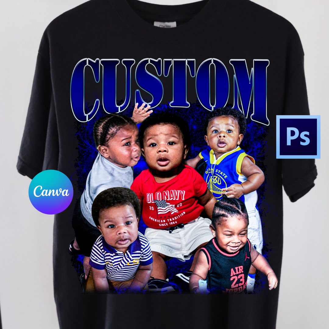 Bootleg Rap Tee Template Canva | Bootleg Tshirt Template Canva ...