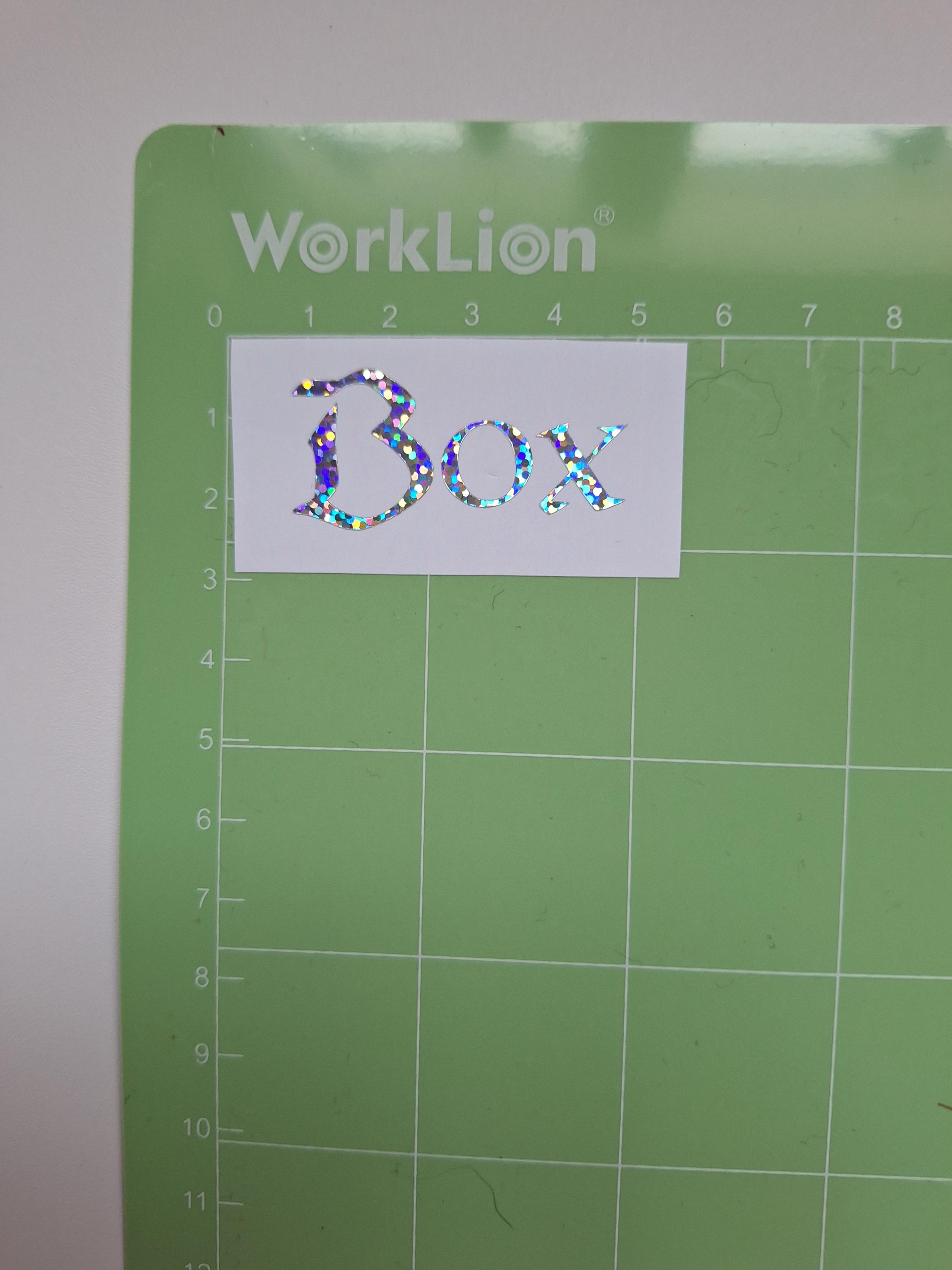 Christmas Eve Box Vinyl Sticker Set, Includes Four Small Snowflakes - Etsy