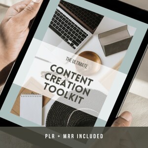 Social Media Content Creation Toolkit for Faceless Digital Marketing, Done for You Hooks, PLR ...