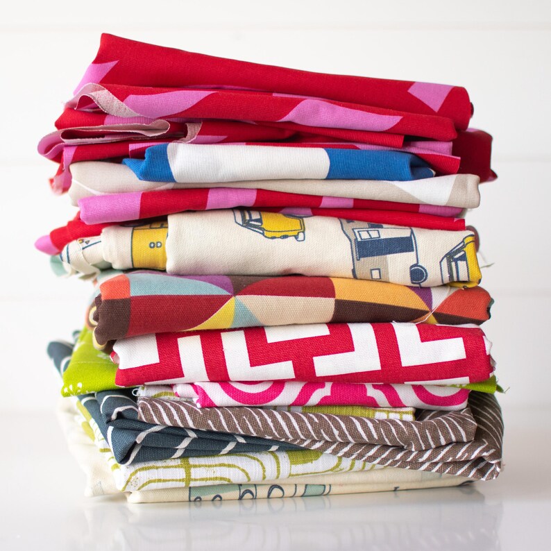 Designer Home Decor Fabric Scraps Bundle, Premier Prints, IKEA, Cotton ...