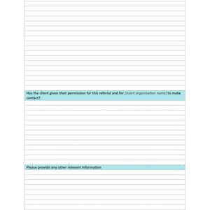 Customisable NDIS Client Referral Form - Etsy