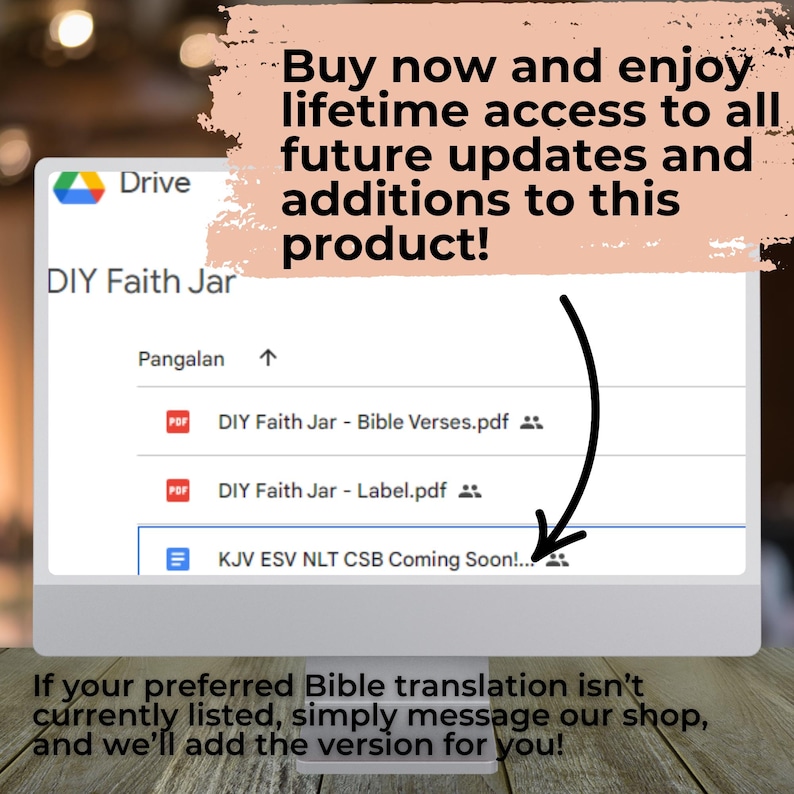 DIY Faith Jar Bible Verses: Christian Inspiration (printable PDF) - Etsy