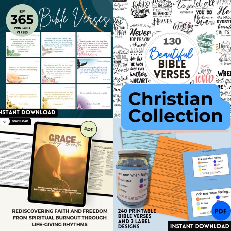 2025 Christian Desk Calendar | Printable A5 Faith-based Calendar With ...