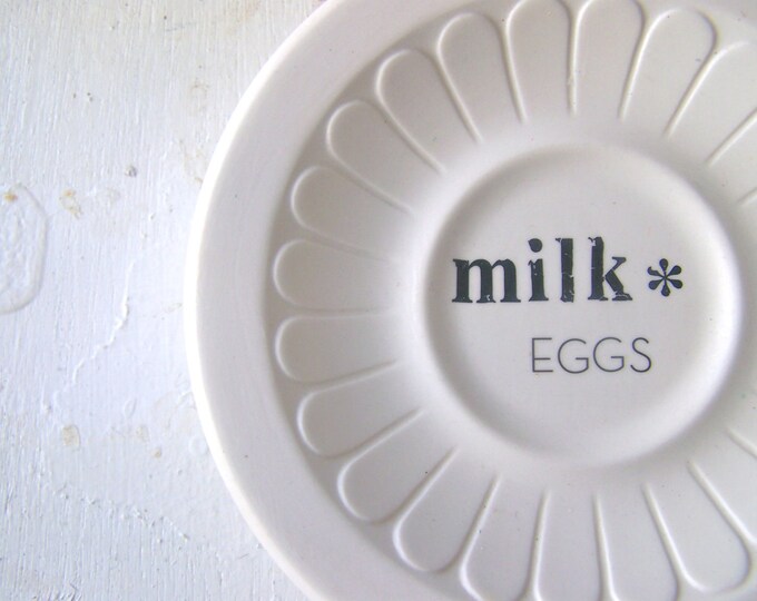 Modern Farmhouse Kitchen Sign White Shabby Chic MILK & - Etsy