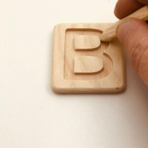 Wooden Alphabet Set – Fun and Educational Learning Tool - Etsy