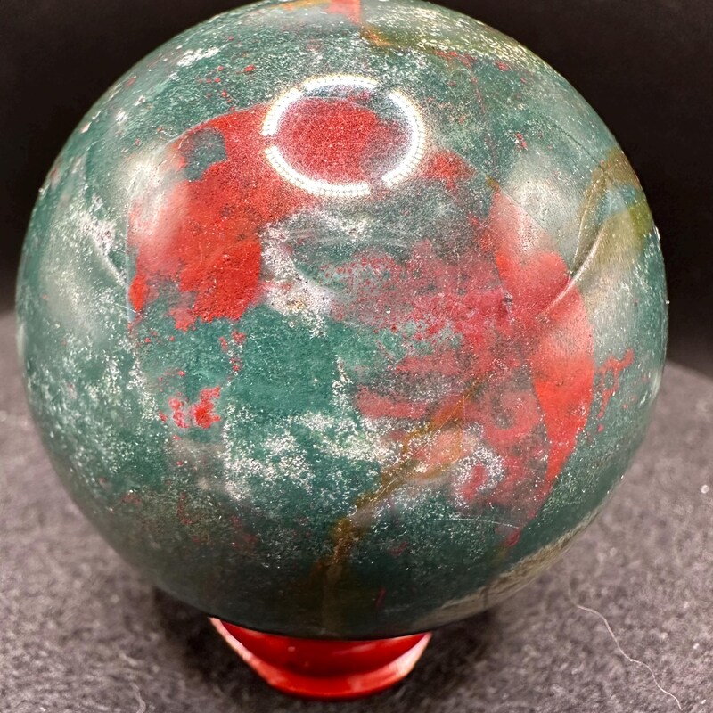 Bloodstone Sphere - Etsy