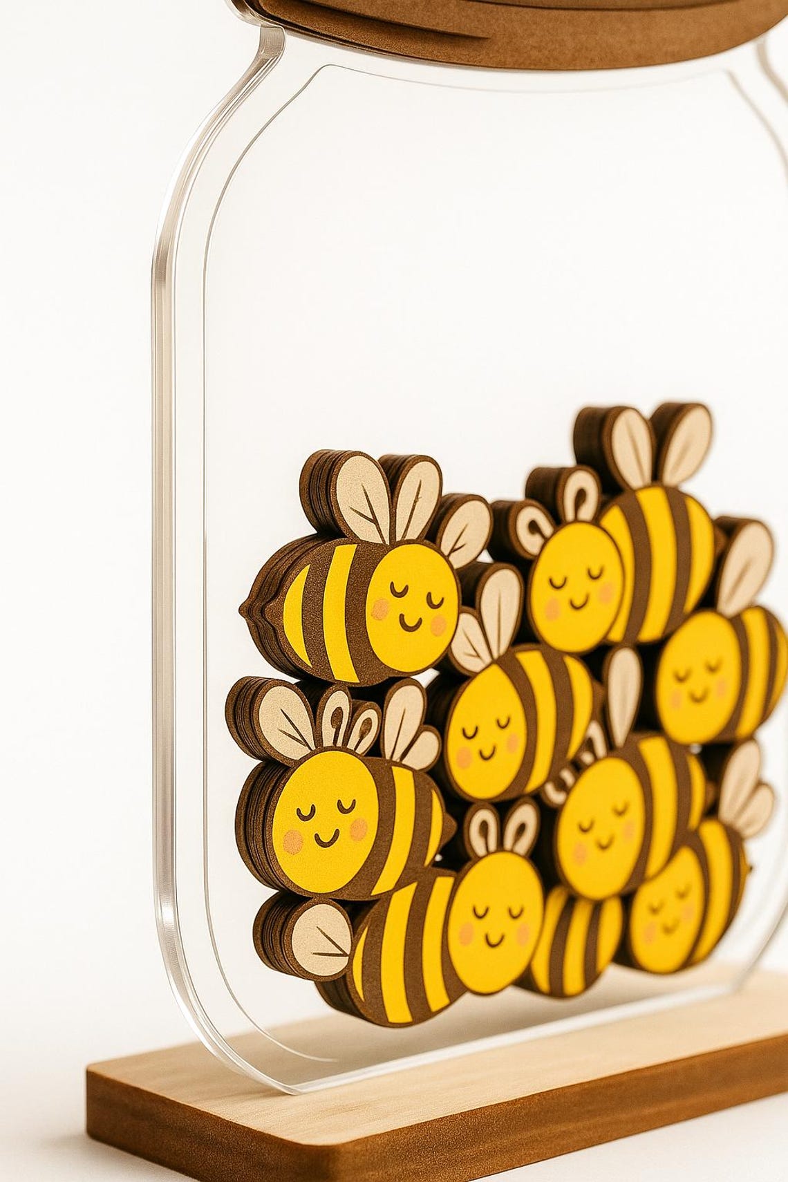 Acrylic Busy Bee Reward Jar: Positive Reinforcement Behavior Chart - Etsy