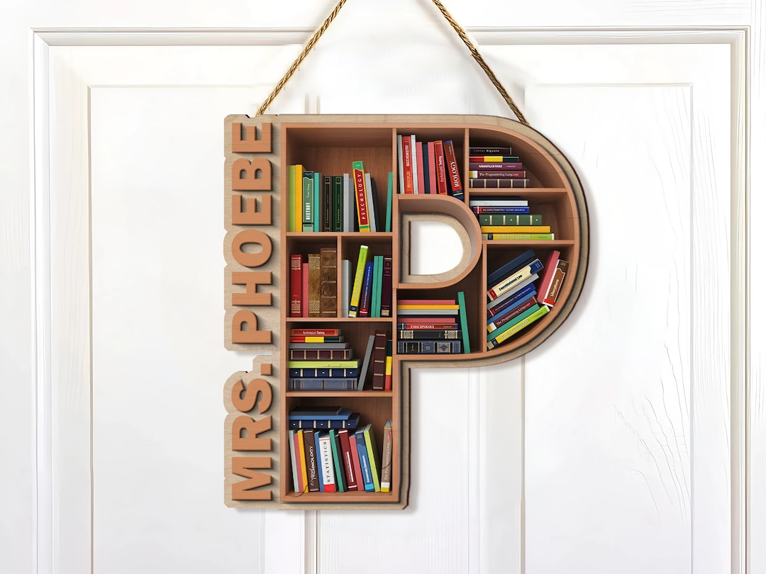 Personalized Classroom Door Sign, 2 Layer Art Piece Door Sign for ...