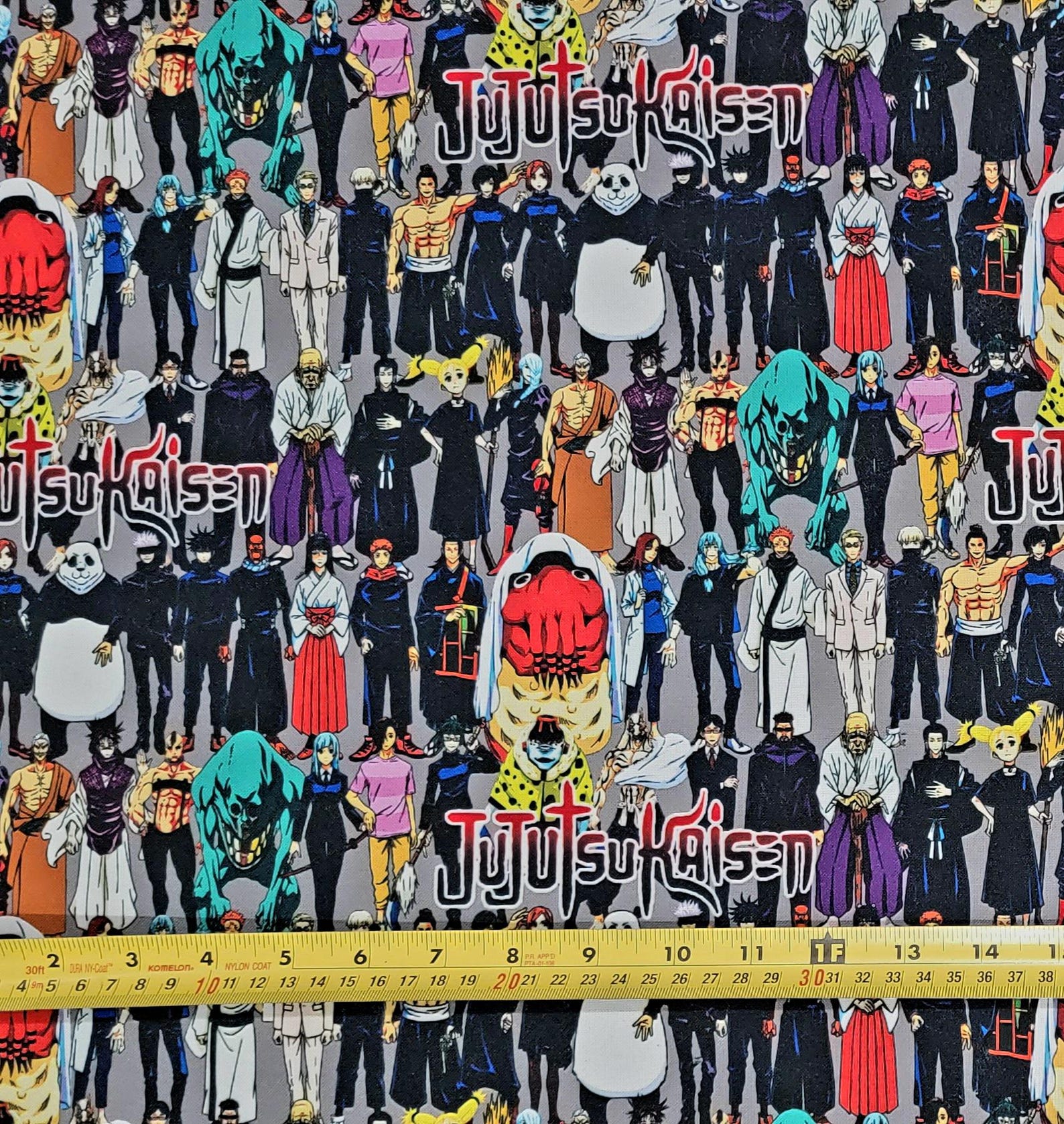JJK Anime V1 Collage 1 Yard Fabric 36x58 Brand New - Etsy