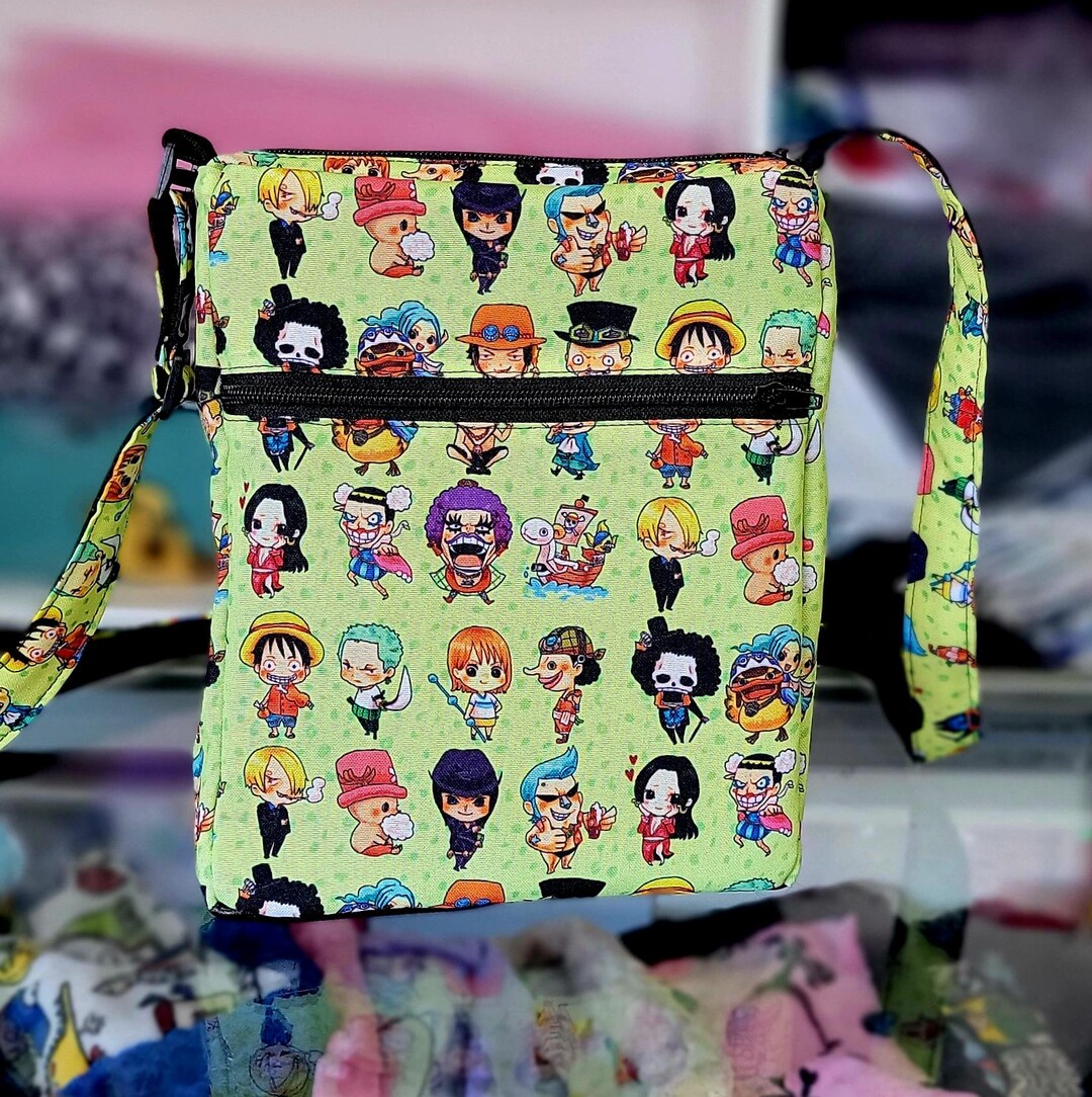 OP Anime Chibi Crossbody Shoulder Bag - Etsy