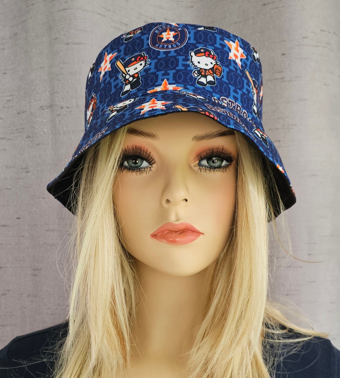 HK Astrs Bucket Cap Hat - Etsy