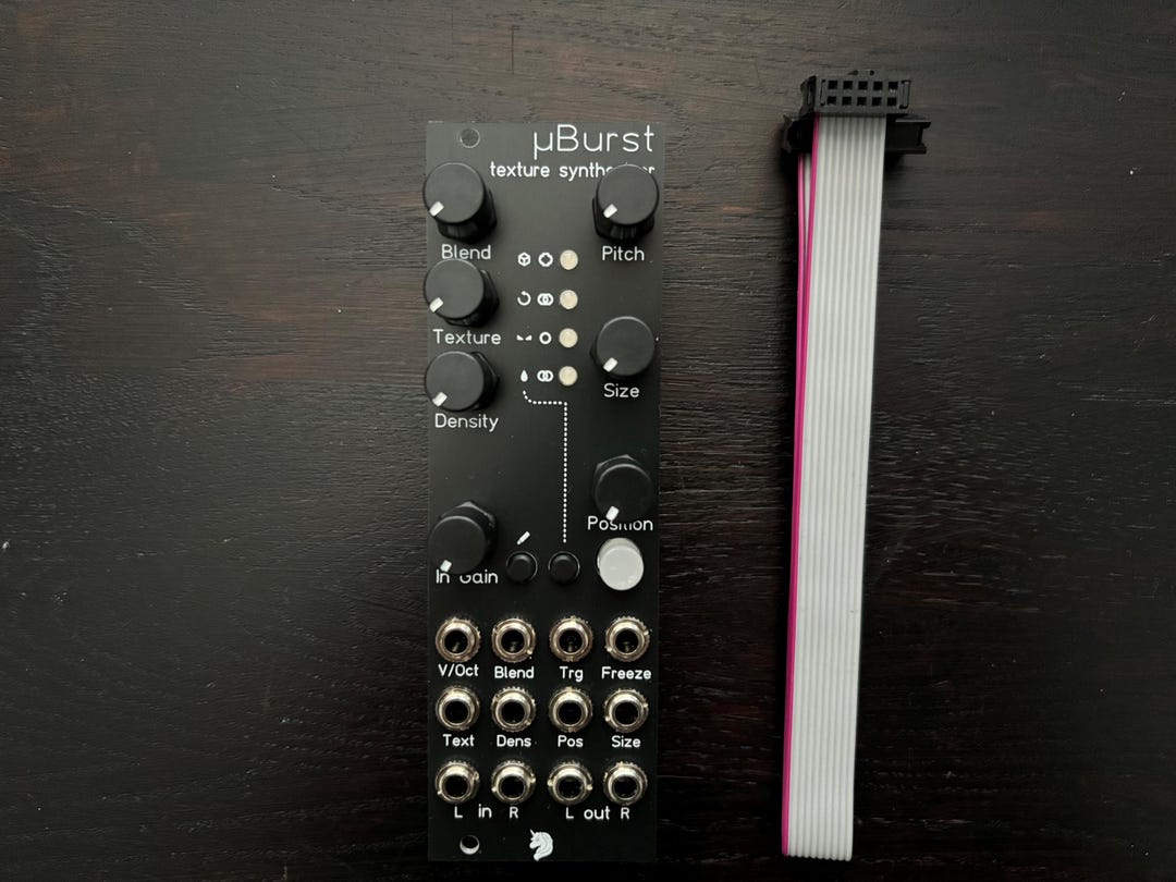 Uburst Eurorack Clouds Module Black Aluminum Panel 8hp - Etsy