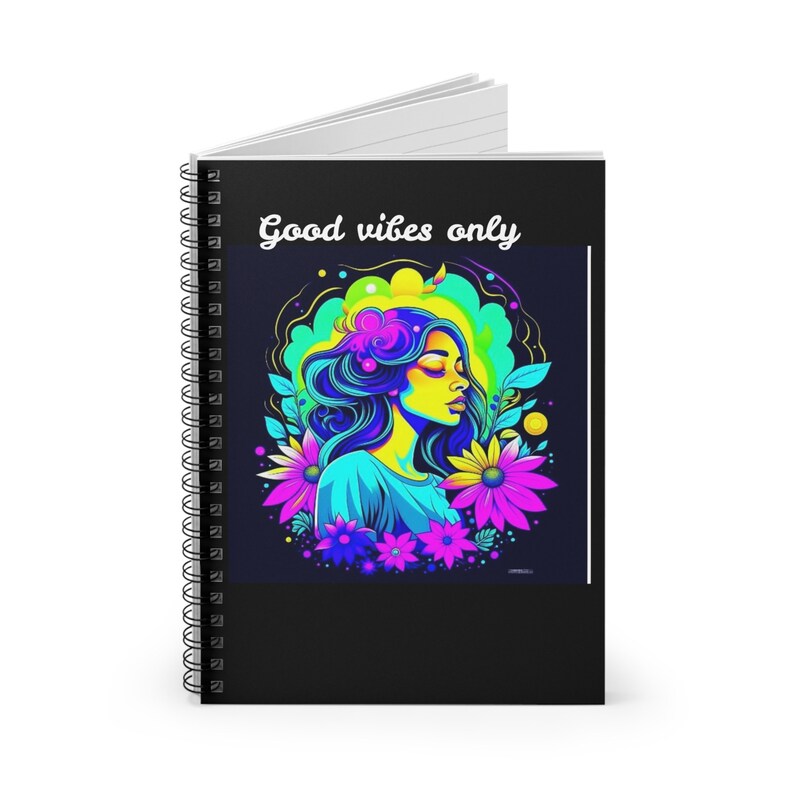 Spiral Notebook Ruled Line - Etsy