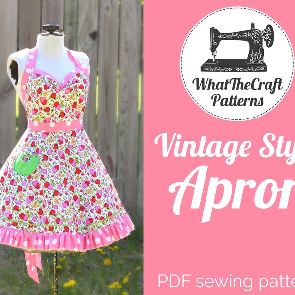 1950s Apron Pattern - Etsy