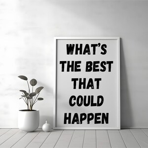 Inspirational Wall Art for Living Room Quote Painting Black Text Wall ...