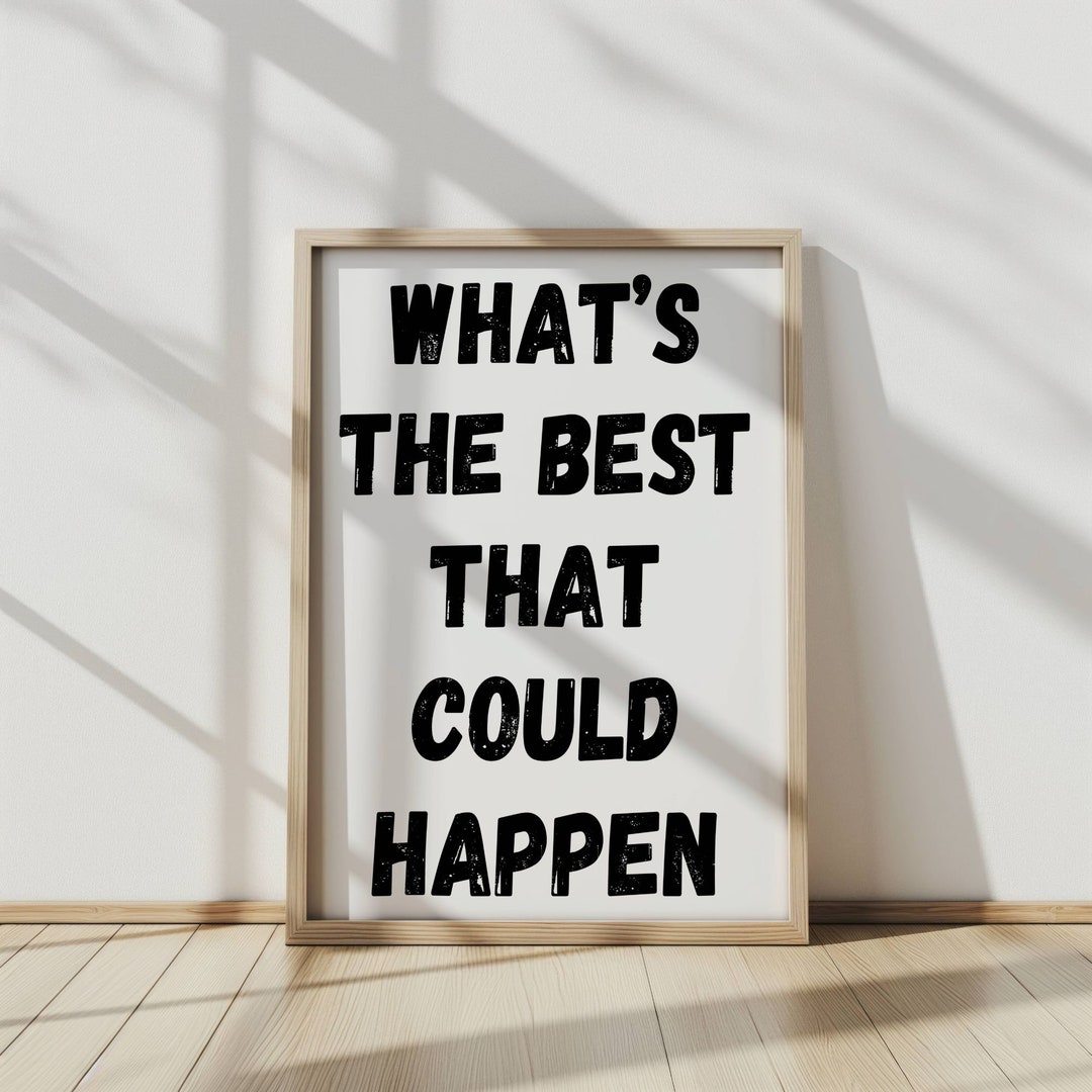 Inspirational Wall Art for Living Room Quote Painting Black Text Wall ...