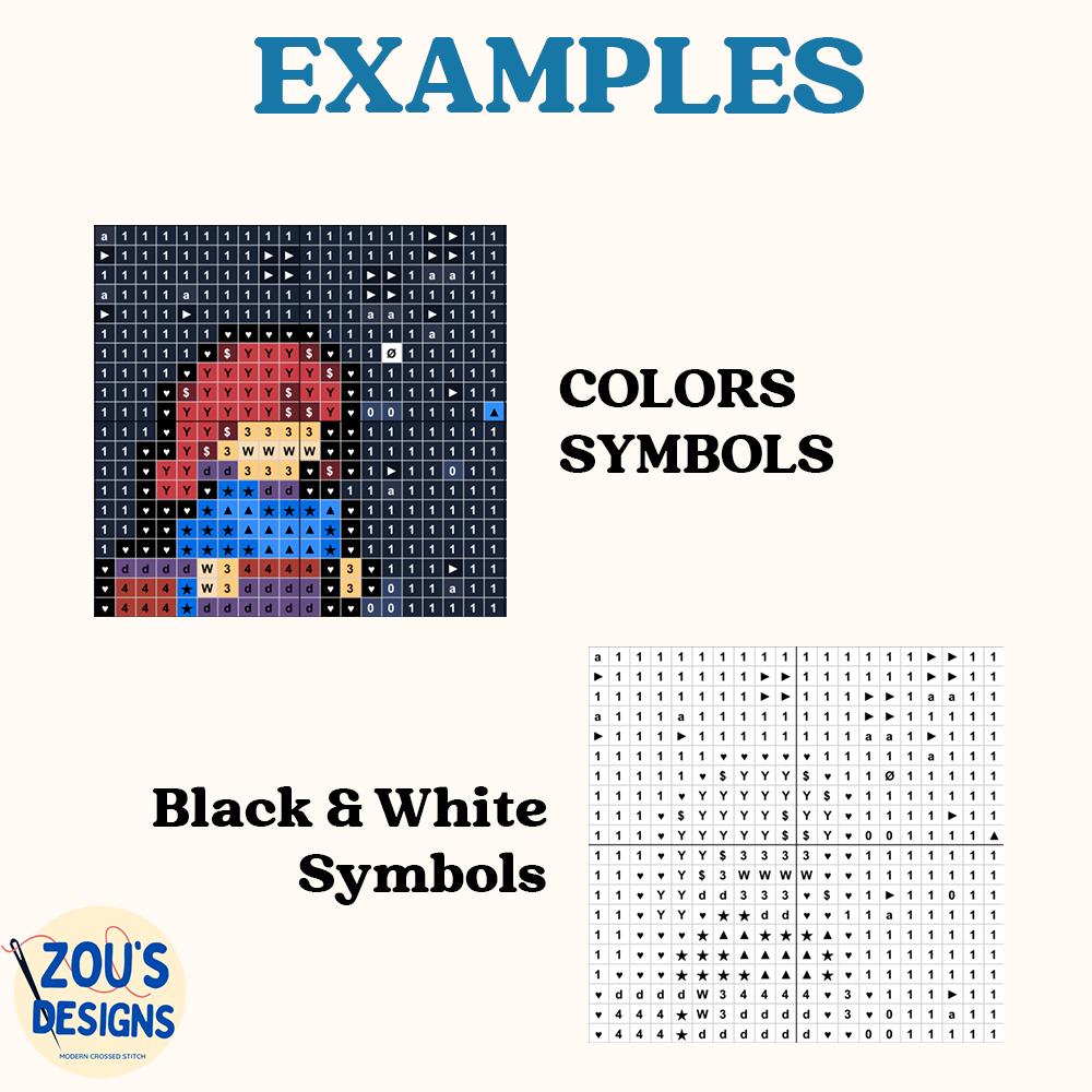 Stardew Valley - Spring Charts - Cross Stitch Pattern - Digital PDF ...